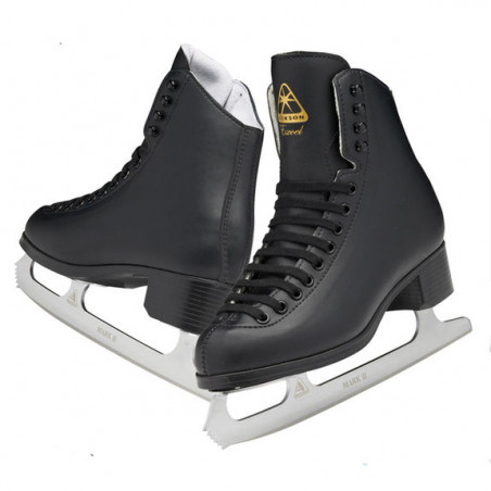 JACKSON Excel Black Figure Skates
