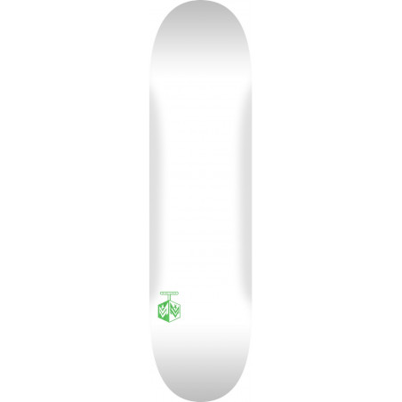 Mini Logo Deck Chevron Detonator White 8"