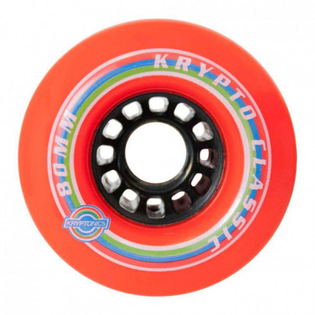 Red Classic Wheel 80mm 80A KRYPTONIC