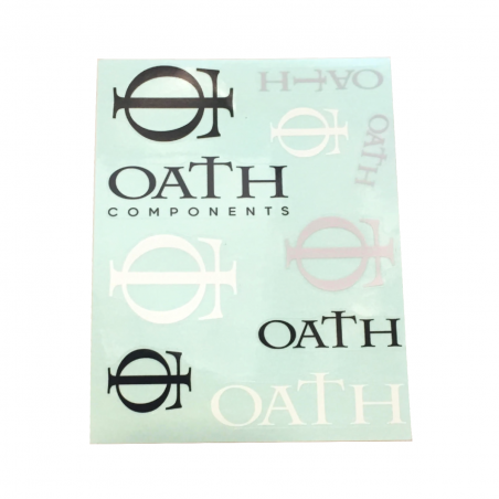 OATH Scooter Sticker Plate