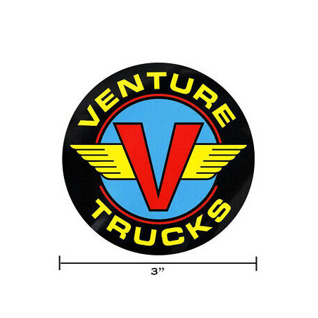 VENTURE Trucks V Wings Logo Sticker