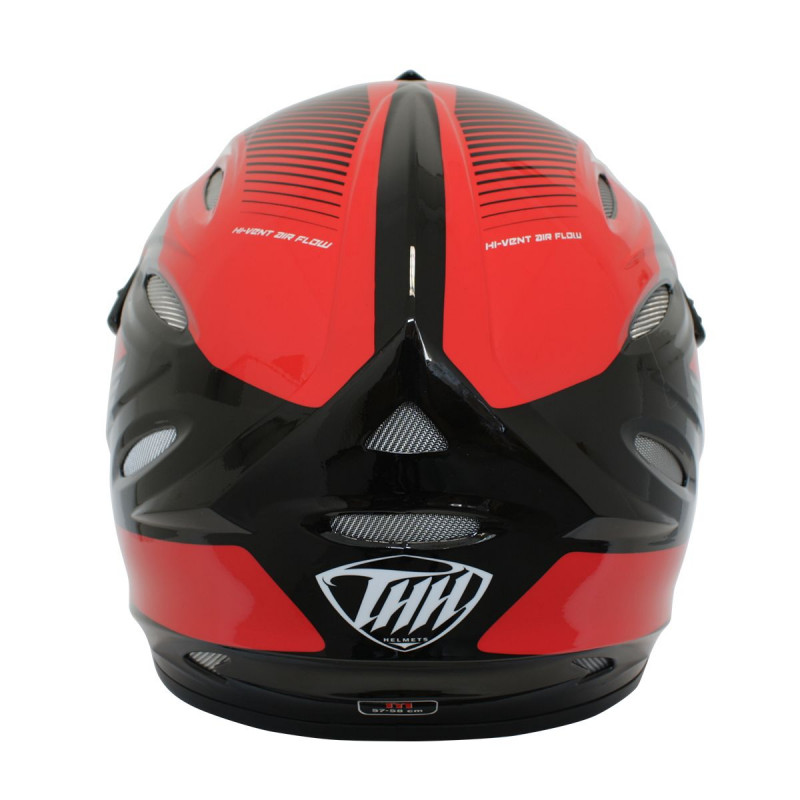 THH S2 2020 Black Red BMX Helmet