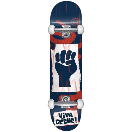 Viva Cliché Blue Red 7.75" CLICHé Complete Skateboard