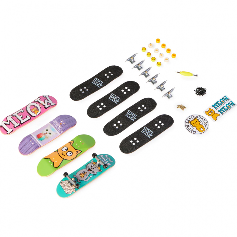 TECH DECK Finger Skate 4 Pack