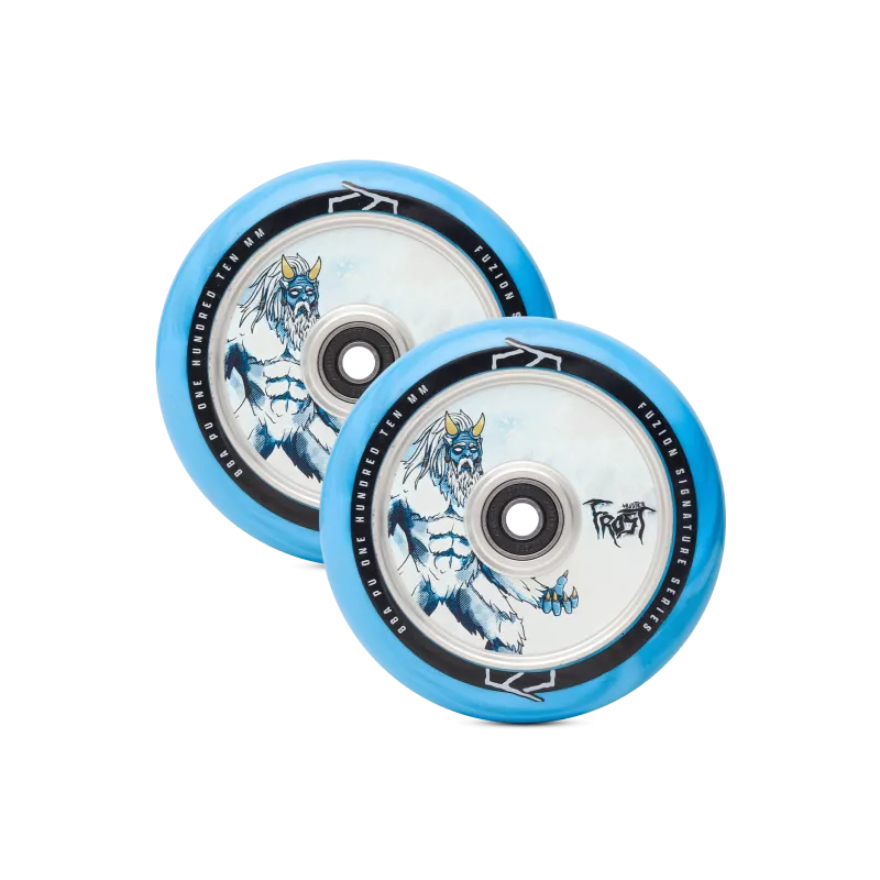 FUZION wheel 110 MM hunter frost signature