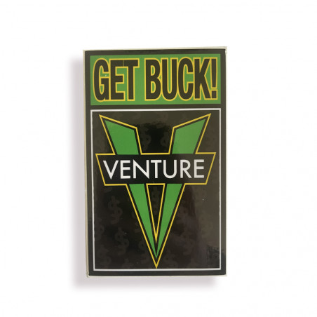 VENTURE GET BUCK Logo Stickers