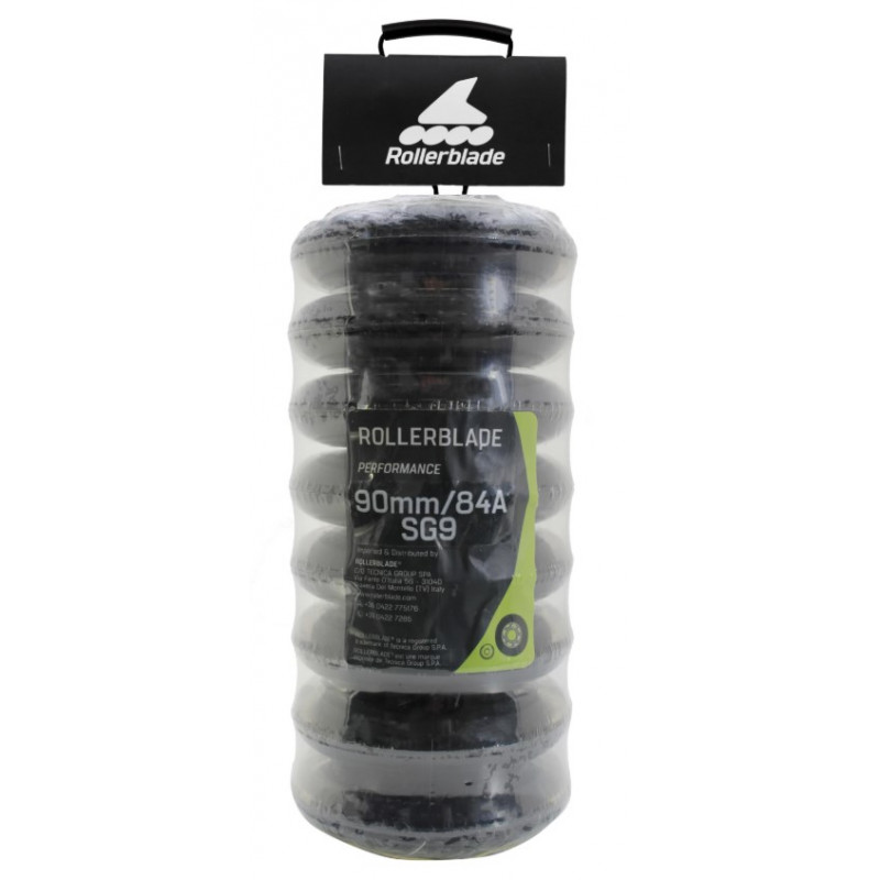 90mm SG9 X8 ROLLERBLADE bearing wheels pack