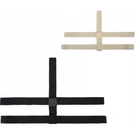 Bauer Back Plate Strap for Goalie Mask NME – Black or White