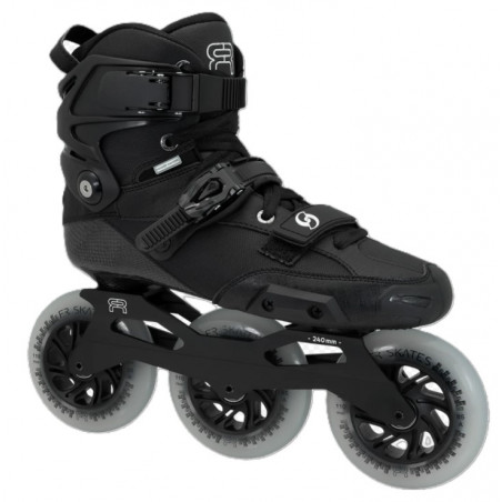 SPIN 3x110 FR SKATES – Carbon Urban Speed Skates – Black