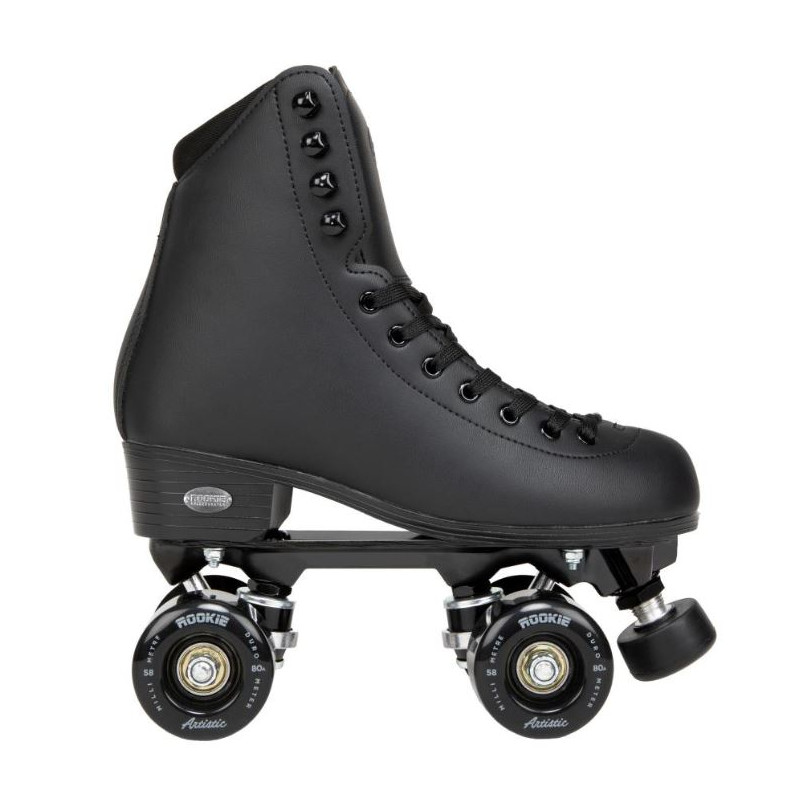 Rookie Artistic Rollers quad black – Vegan roller skates for roller dance